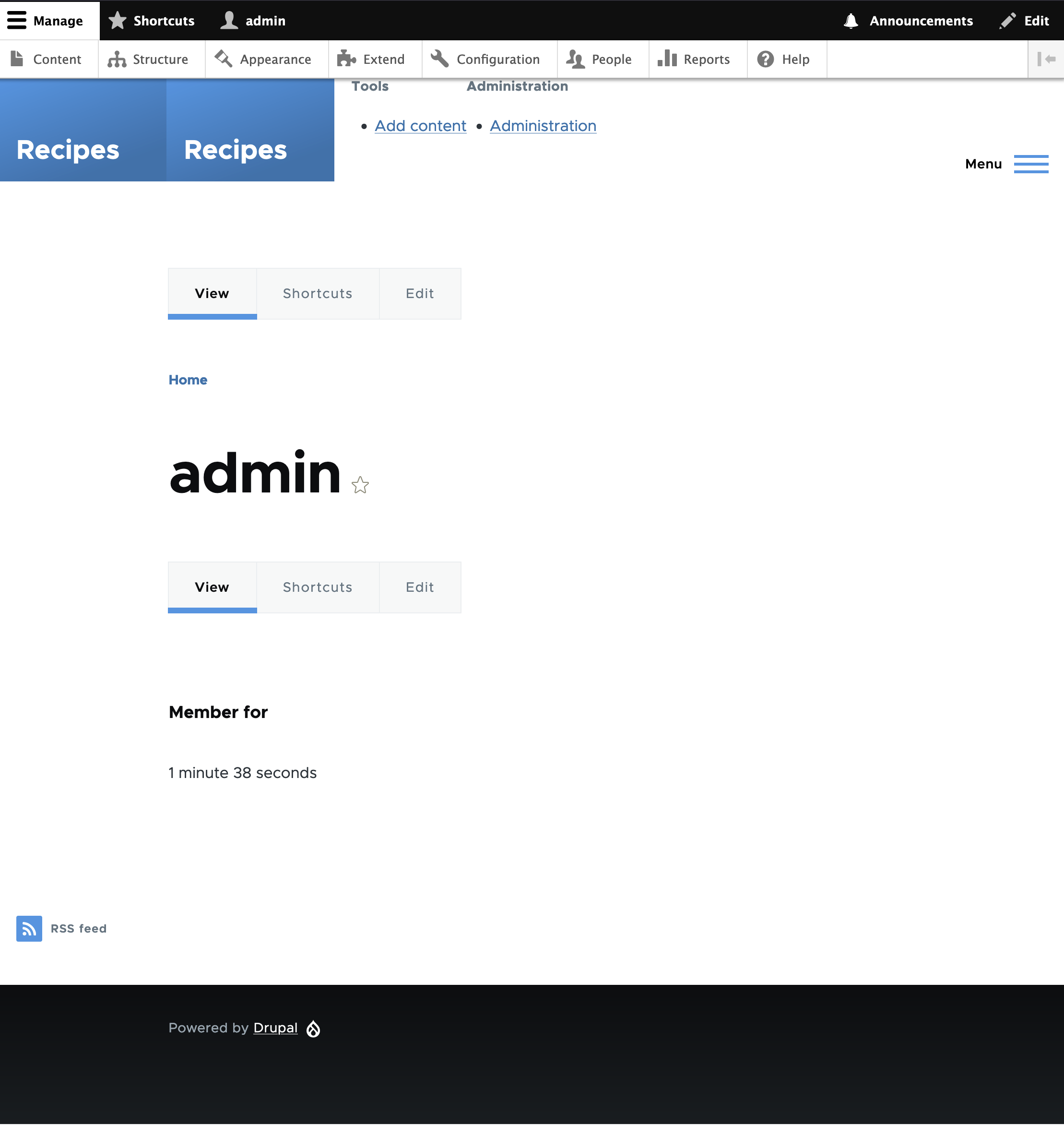 Duplicate blocks after applying Standard recipe on top of Minimal Profile [#3437079] | Drupal.org