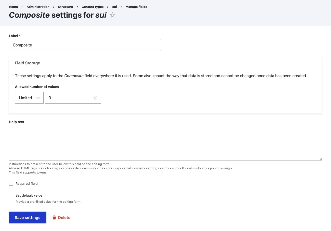 Improve the clarity and perhaps the functionality in the context of the field union view mode ...