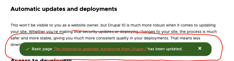 Possible WCAG issue with readability + visual improvement for status messages [#3445065 ...