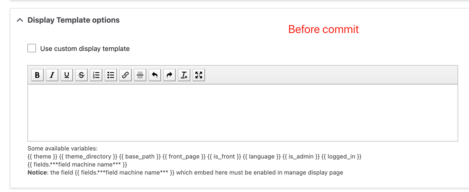 Add more readable field syntax reminder on UI [#3448277] | Drupal.org