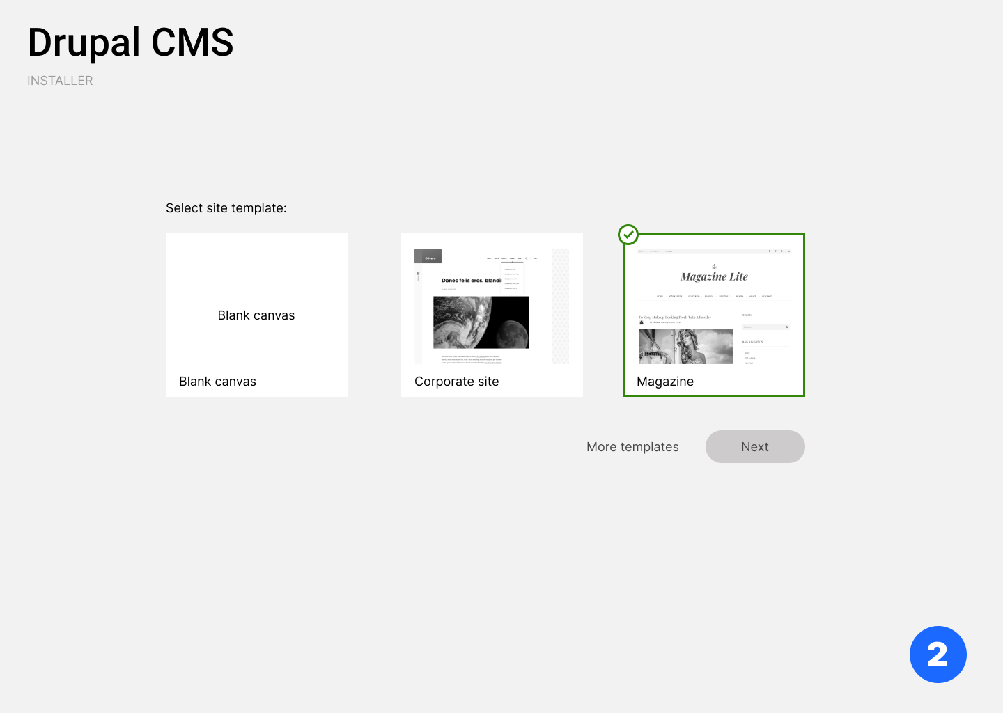 Review initial Starshot wireframes [#3453043] | Drupal.org