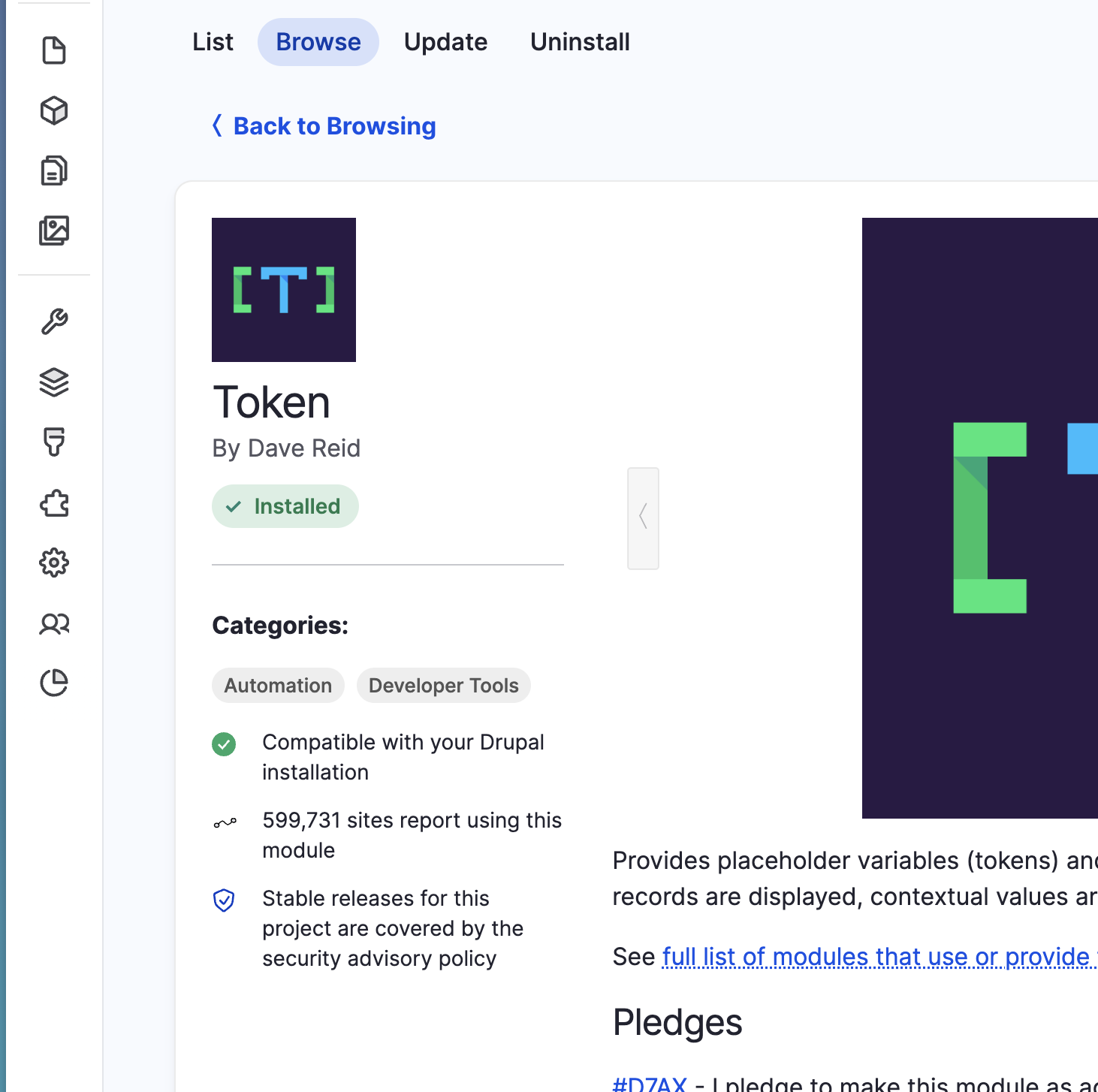 UX: Move project title & author to sidebar region [#3454873] | Drupal.org