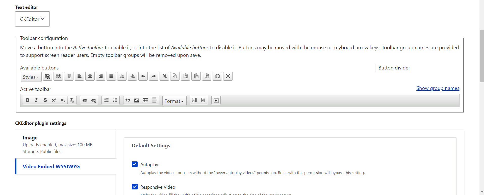 IMCE icon not displaying on CKEditor [#3457117] | Drupal.org