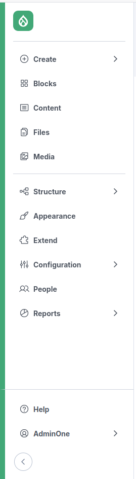Support for core navigation experimental module [#3457688] | Drupal.org