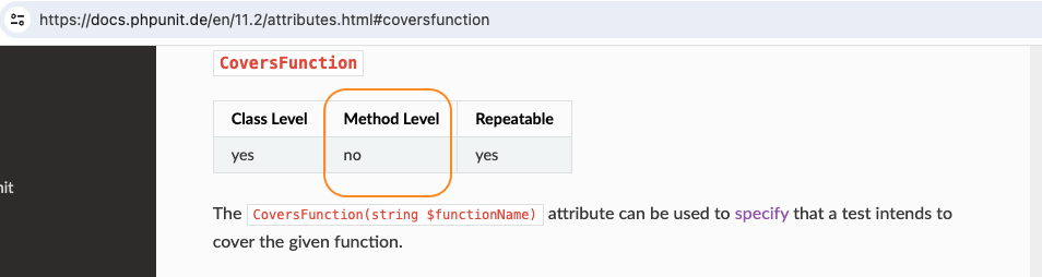 Replace @covers and @coversDefaultClass annotations with #[CoversFunction()] and #[CoversClass ...