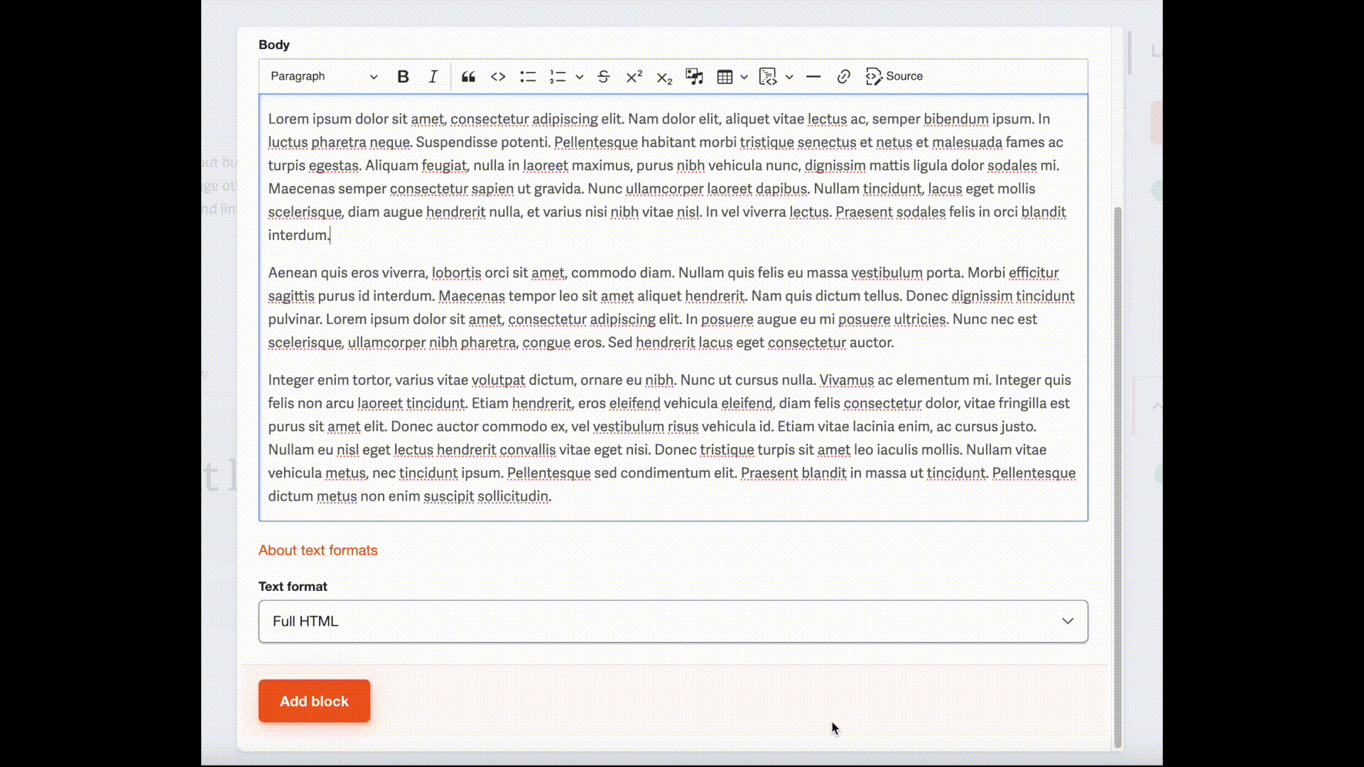 CKEditor 5 text selected in a rich text field (wysiwyg) has invisible ... CKEditor 5 text selected in a rich text field (wysiwyg) has invisible ...