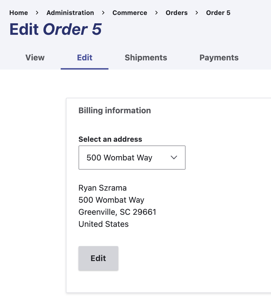Disable profile copy checkbox on admin order edit page [#3462708] | Drupal.org