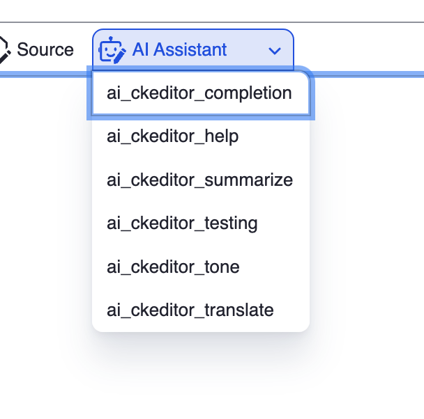 Add new CKEditor plugins to the drop down button in CKEditor toolbar ...