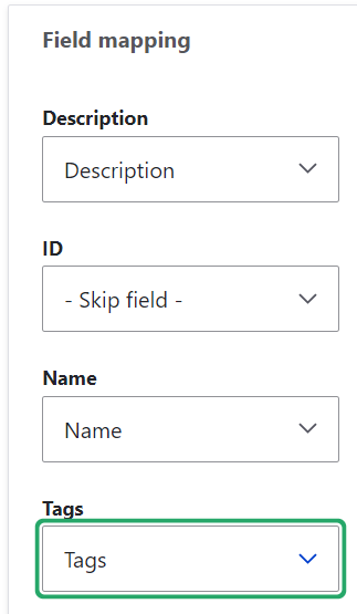 Extend stored metadata and mapping options [#3467695] | Drupal.org
