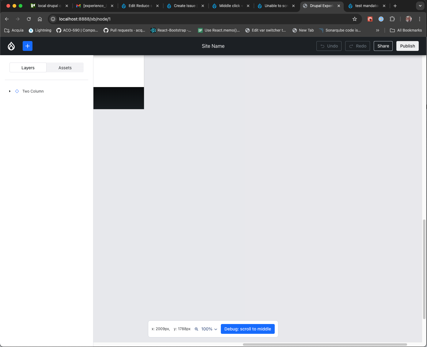 [later phase] Total canvas size should be dynamic based on browser viewport size [#3469894 ...