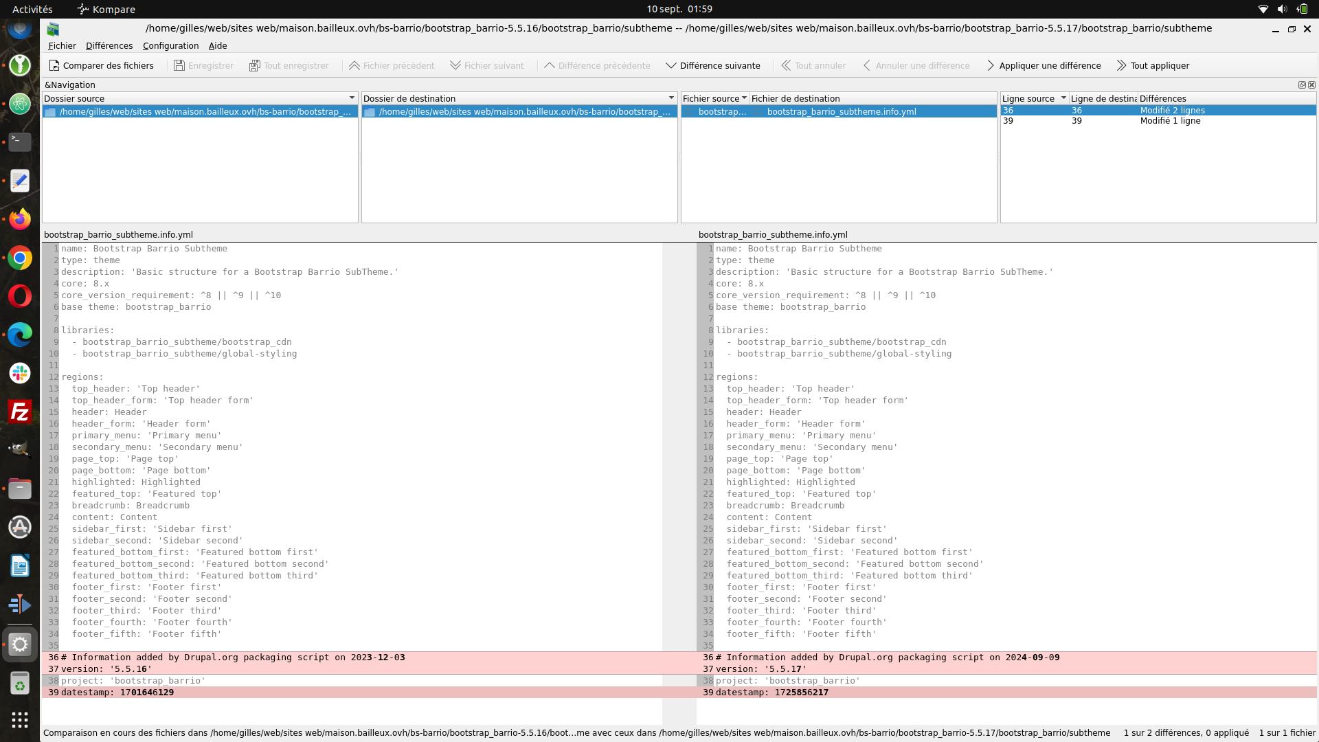 How to update the custom subtheme after base theme is updated [#3473129] | Drupal.org
