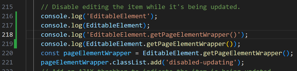 Edited block does not save: TypeError: Cannot read properties of null (reading 'classList ...
