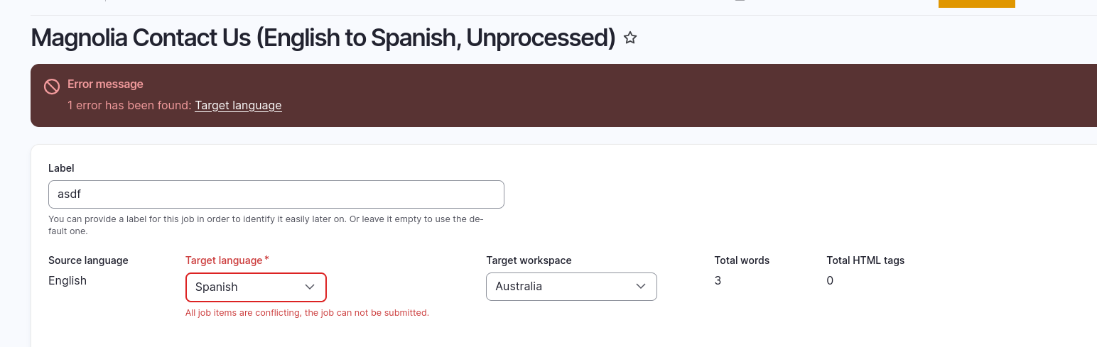 Conflict error message is unclear [#3484453] | Drupal.org