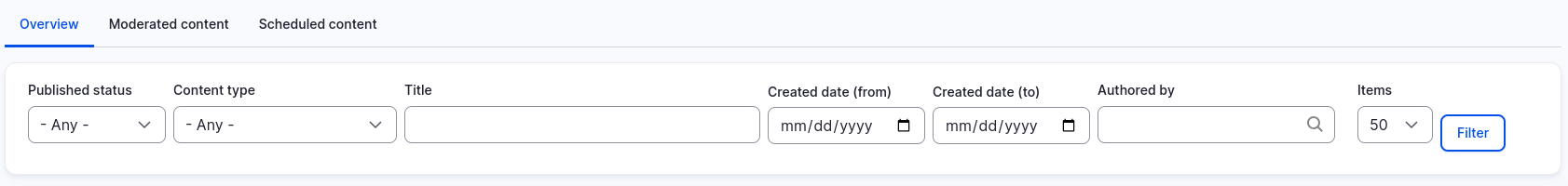 Fix admin filters alignment when we have date field eposed [#3492468] | Drupal.org