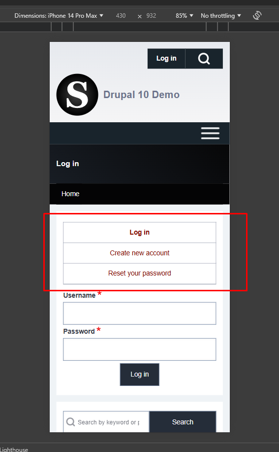 Apply responsive style to Tabs on Small screen below 36rem/576px. [#3493567] | Drupal.org