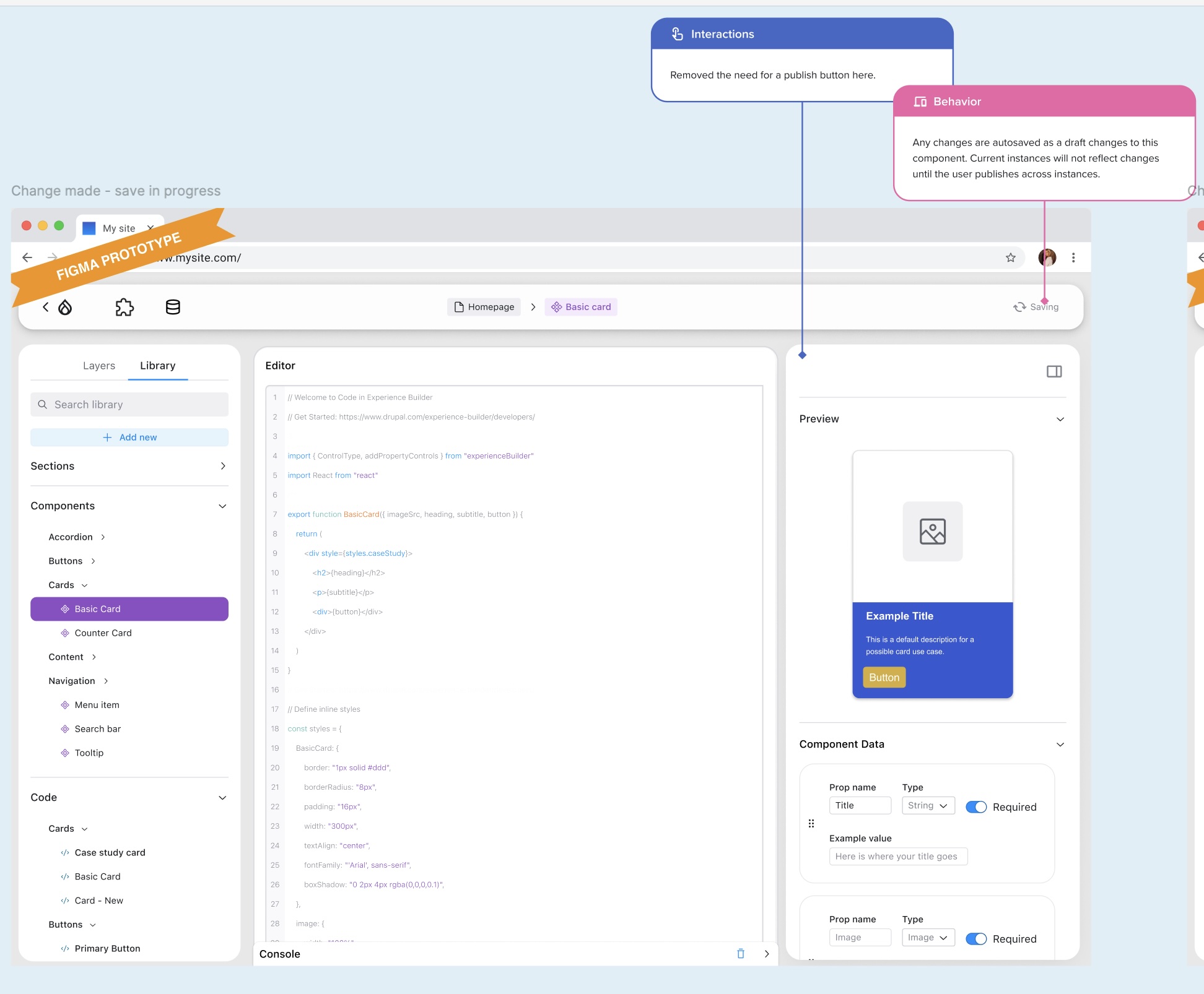 Editing components sourced as code components [#3500081] | Drupal.org