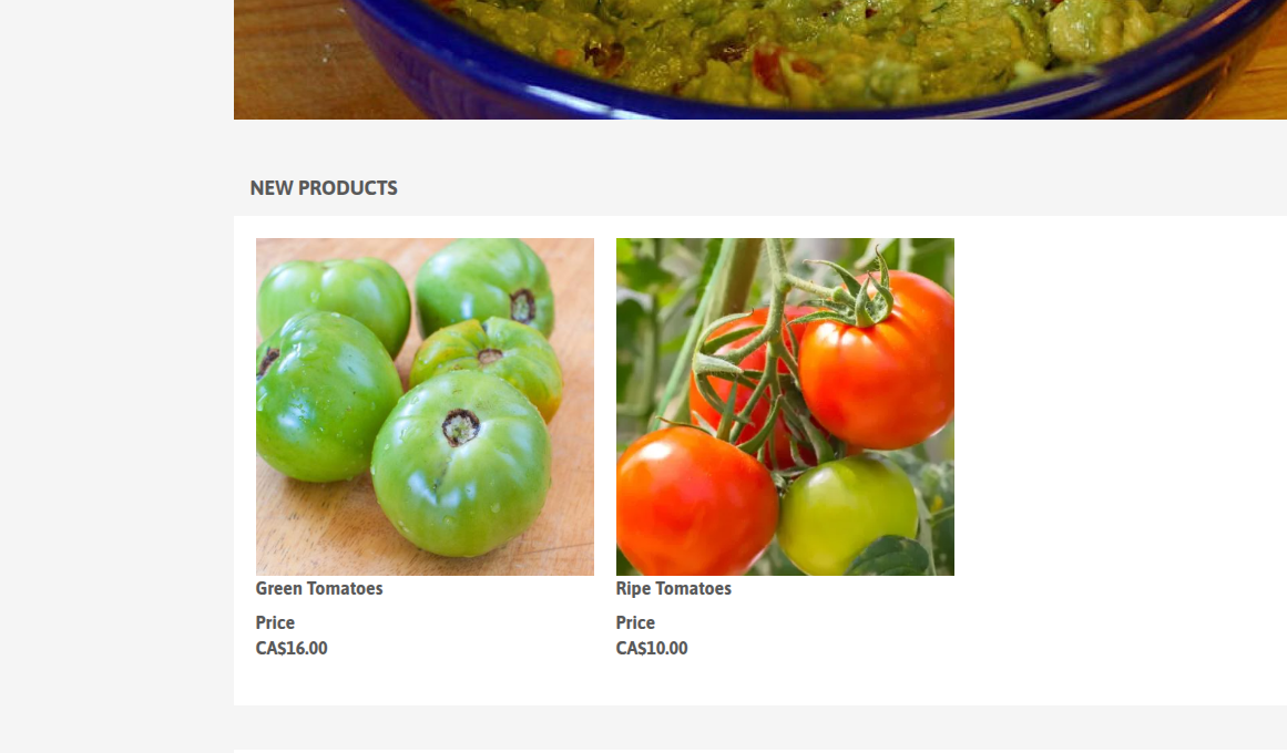 Product images in the "NEW PRODUCT" section are not clickable [#3523677] | Drupal.org