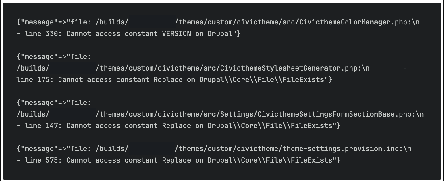Shipshape requirements have updated [#3526227] | Drupal.org