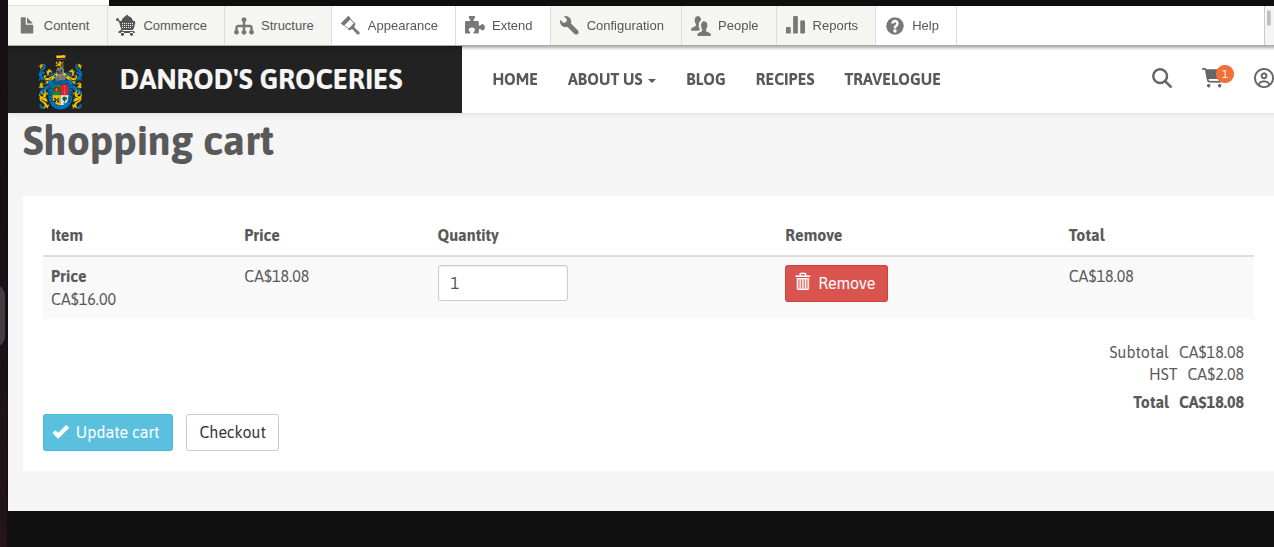 Refactoring /cart view [#3527987] | Drupal.org