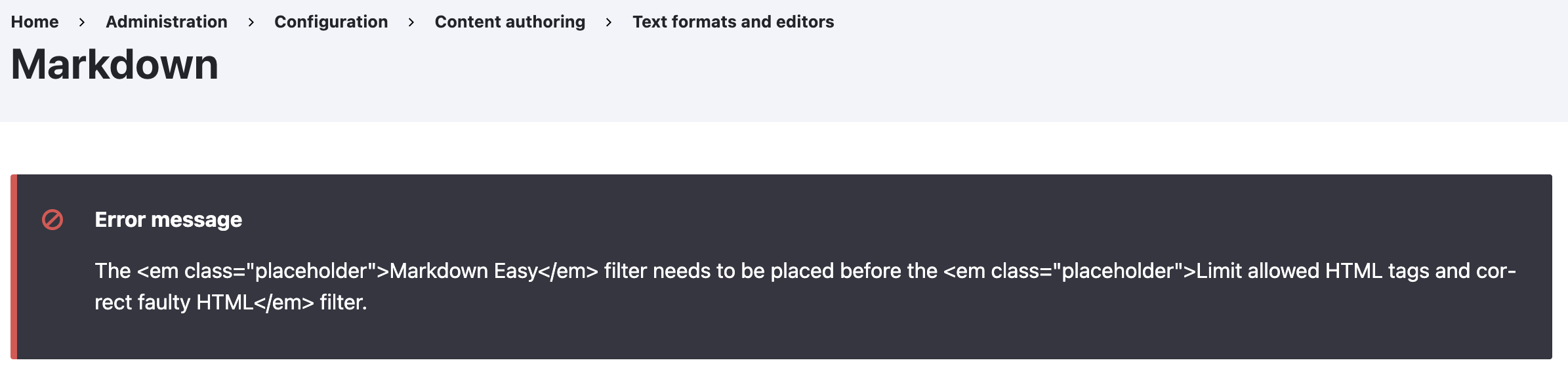 Filter enforcement and raw HTML output [#3530329] | Drupal.org