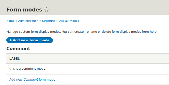 Update hook_help and menu entries for Entity module to describe display modes [#2041819 ...