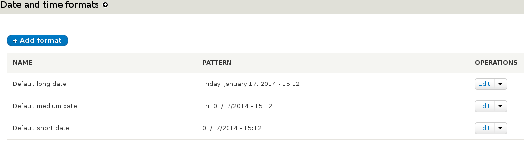 Change UI to remove display machine name for date formats [#2119997] | Drupal.org