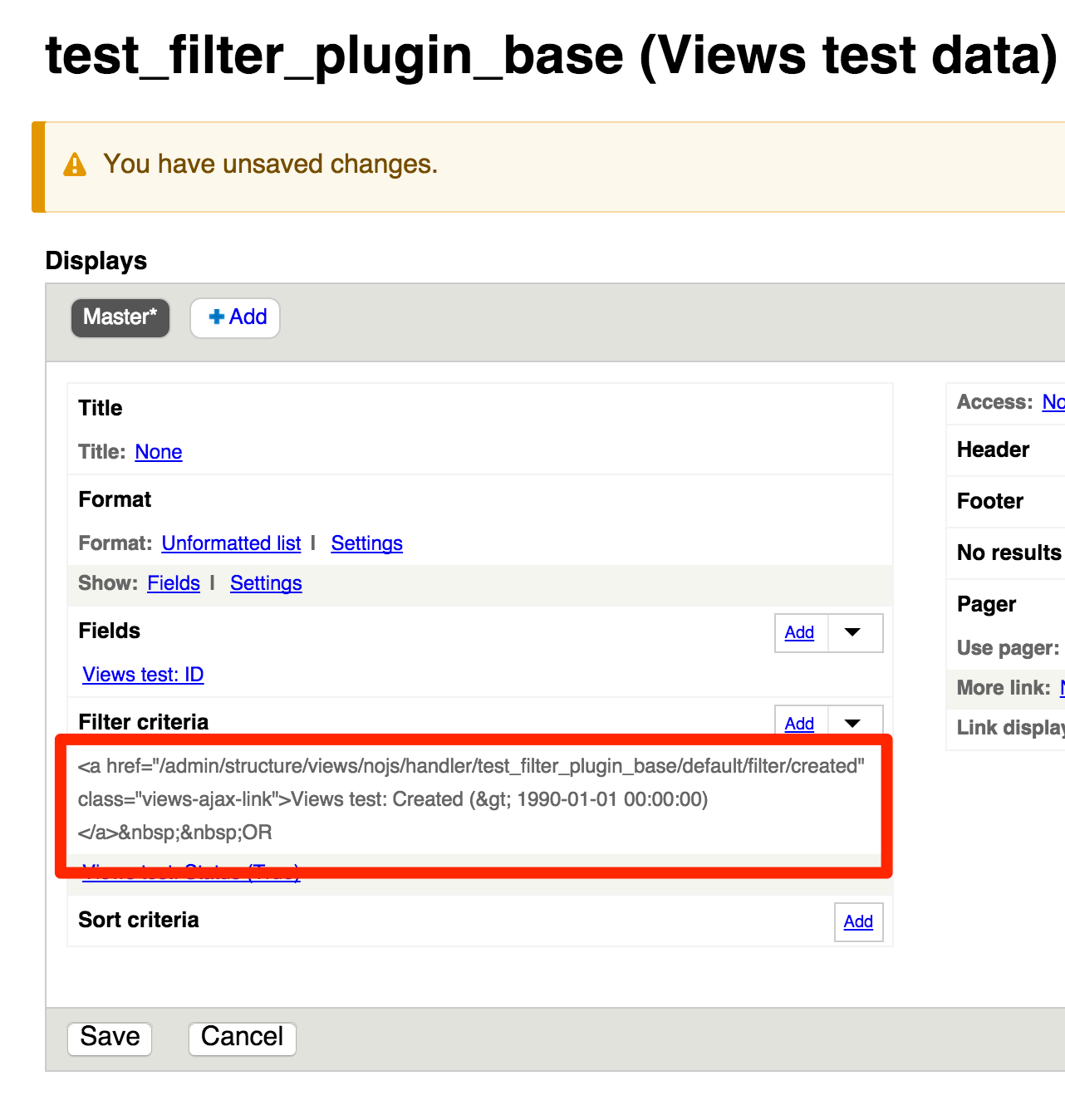 Undefined variable: groups in Drupal\views\Plugin\views\filter\FilterPluginBase->groupForm ...