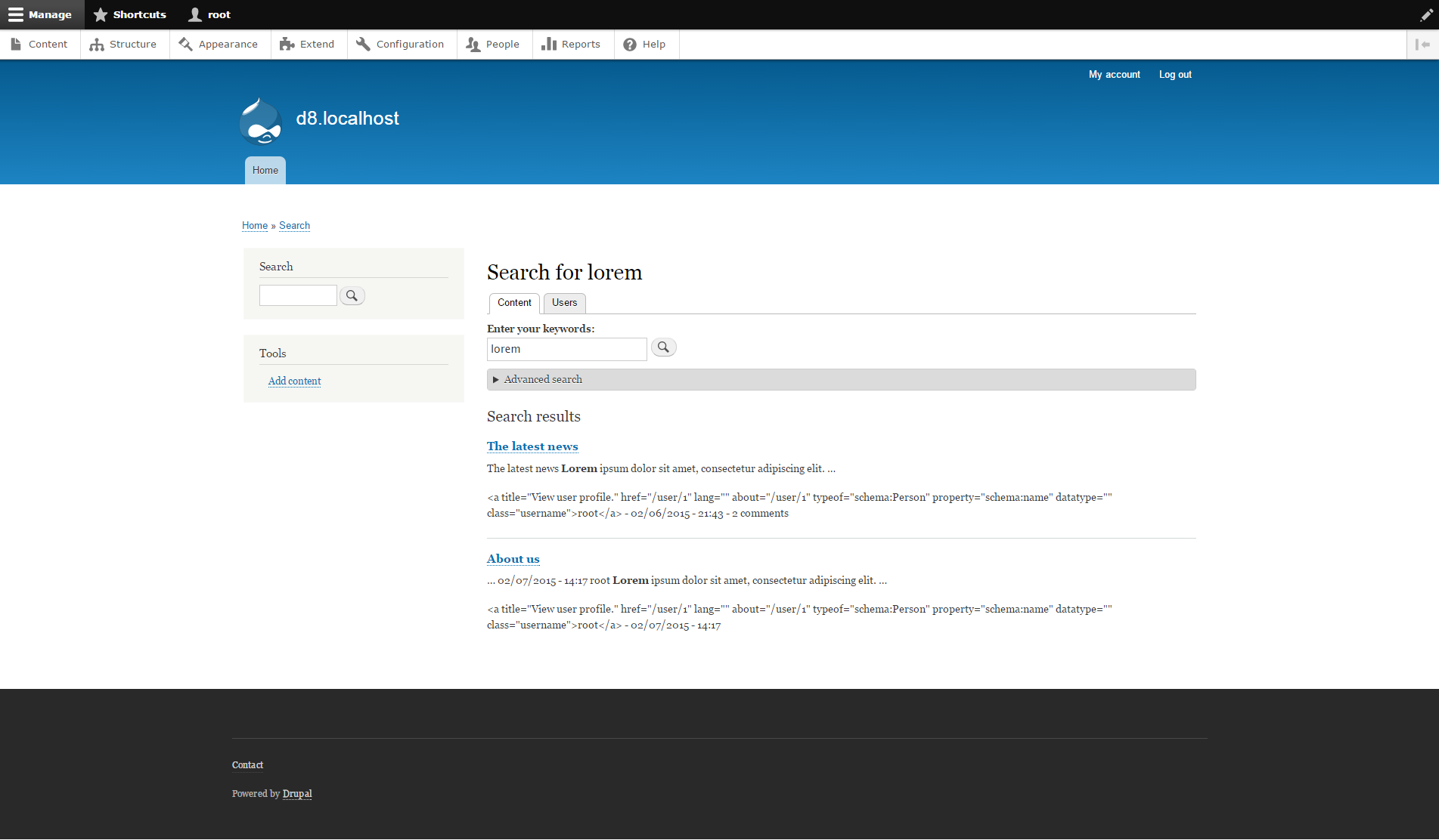 Remove duplicate search results CSS in Bartik theme [#2404963] | Drupal.org