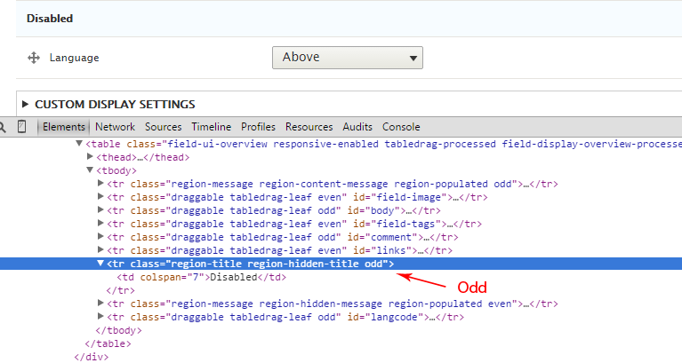 Tabledrag applies odd/even classes to tables with striping disabled [#2412579] | Drupal.org