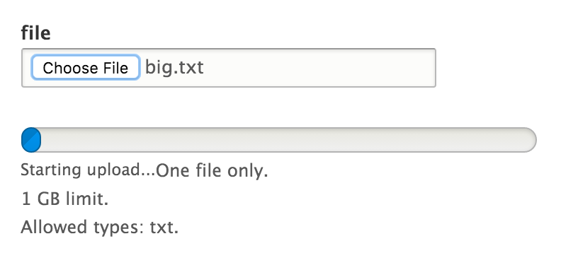 Ajax progress is rendered via JavaScript theme function; does not include progress library ...