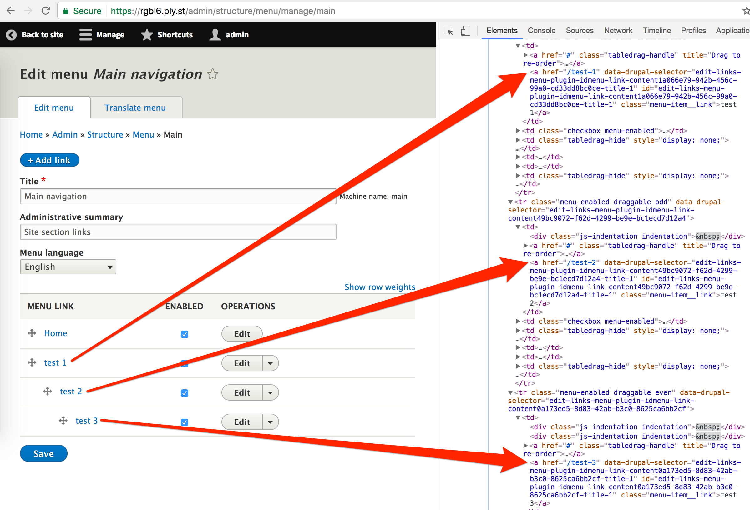 Add token returning paths of parent menus [#2847694] | Drupal.org