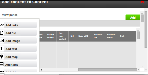 Add button disappears for large view widgets [#2320847] | Drupal.org
