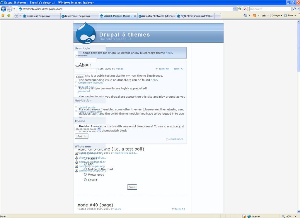 Right blocks shown on left Block in IE7 [#99944] | Drupal.org
