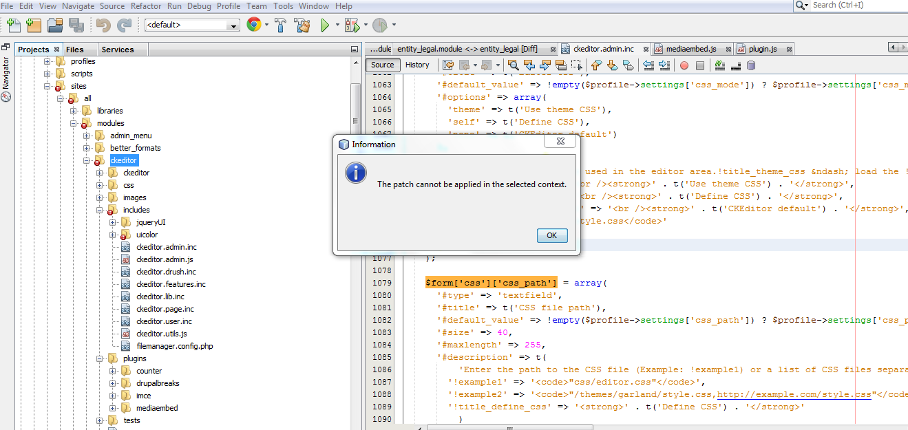 "CSS file path" textfield is too short [#2715999] | Drupal.org