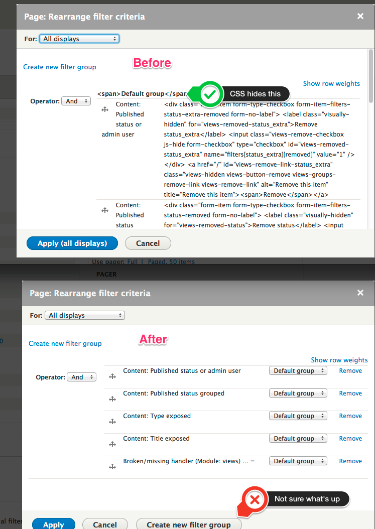 Convert theme_views_ui_rearrange_filter_form() to Twig [#1963982] | Drupal.org