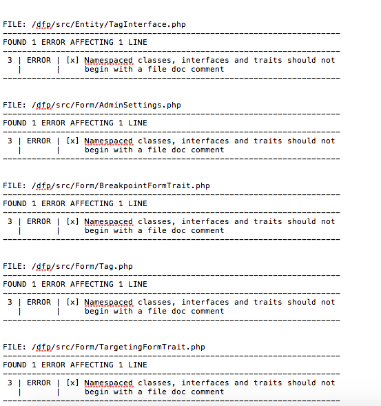 Coding Standards [#2833962] | Drupal.org