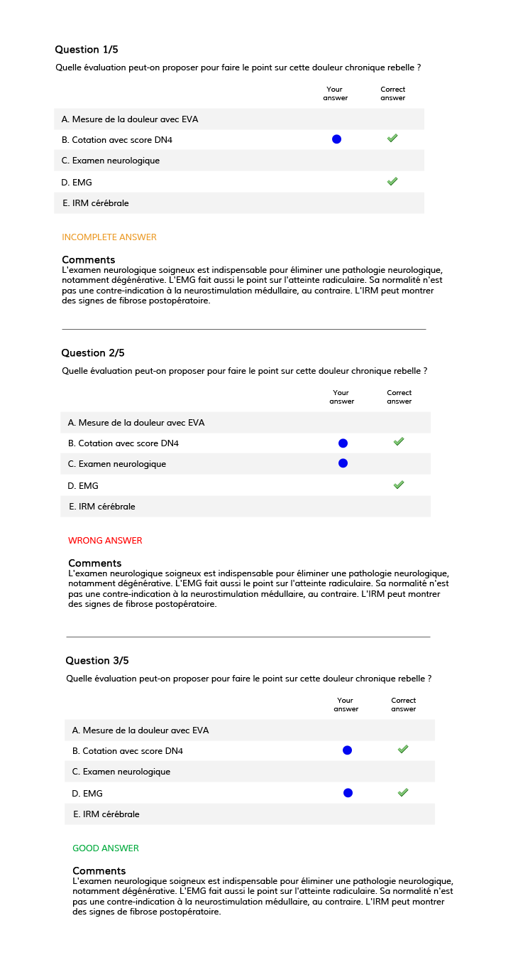 Incomplete multiple choice answer [#2583019] | Drupal.org