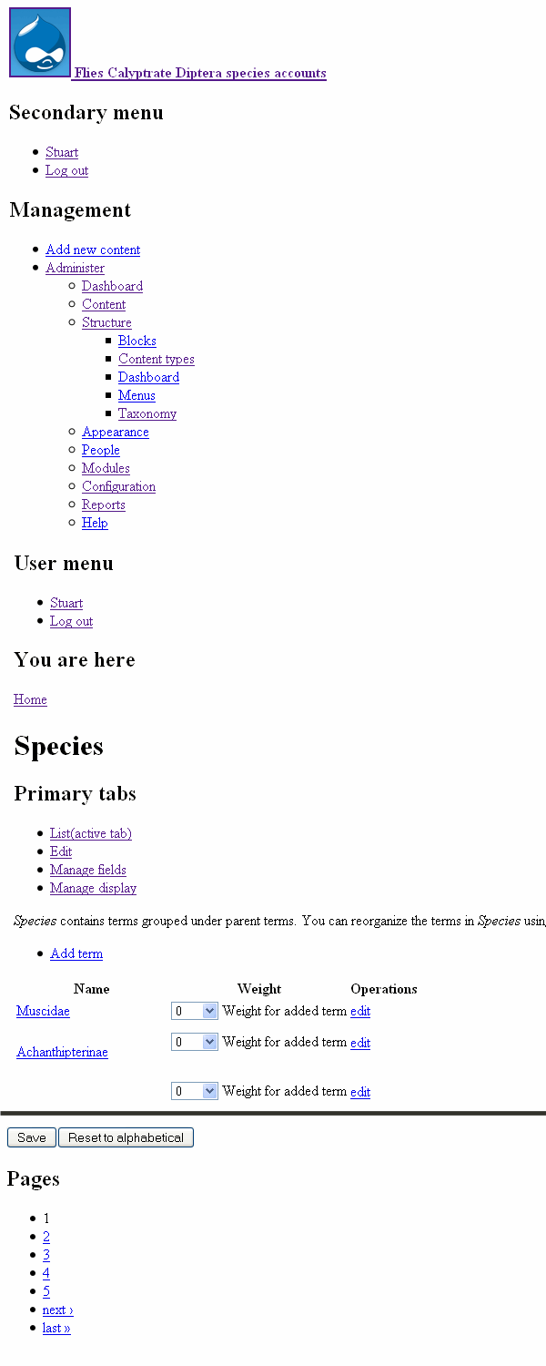 PDOException: SQLSTATE[42S22]: Column not found: 1054 Unknown column 'status', ...line 382 of ...
