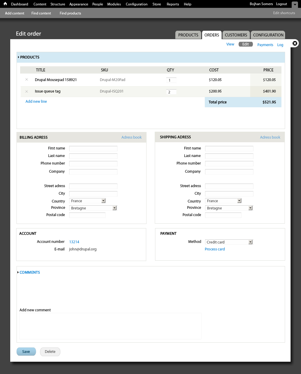 Editing order UI [#725658] | Drupal.org