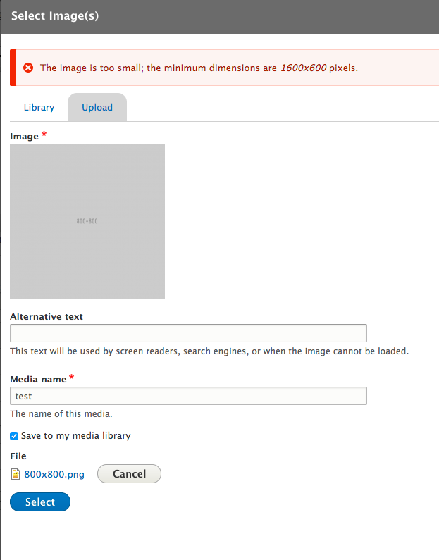 Widget context and validators not passed to Entity Browser element [#2761833] | Drupal.org