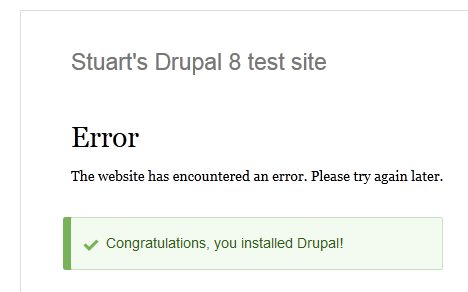 Unable to install Drupal on Windows [#2275499] | Drupal.org