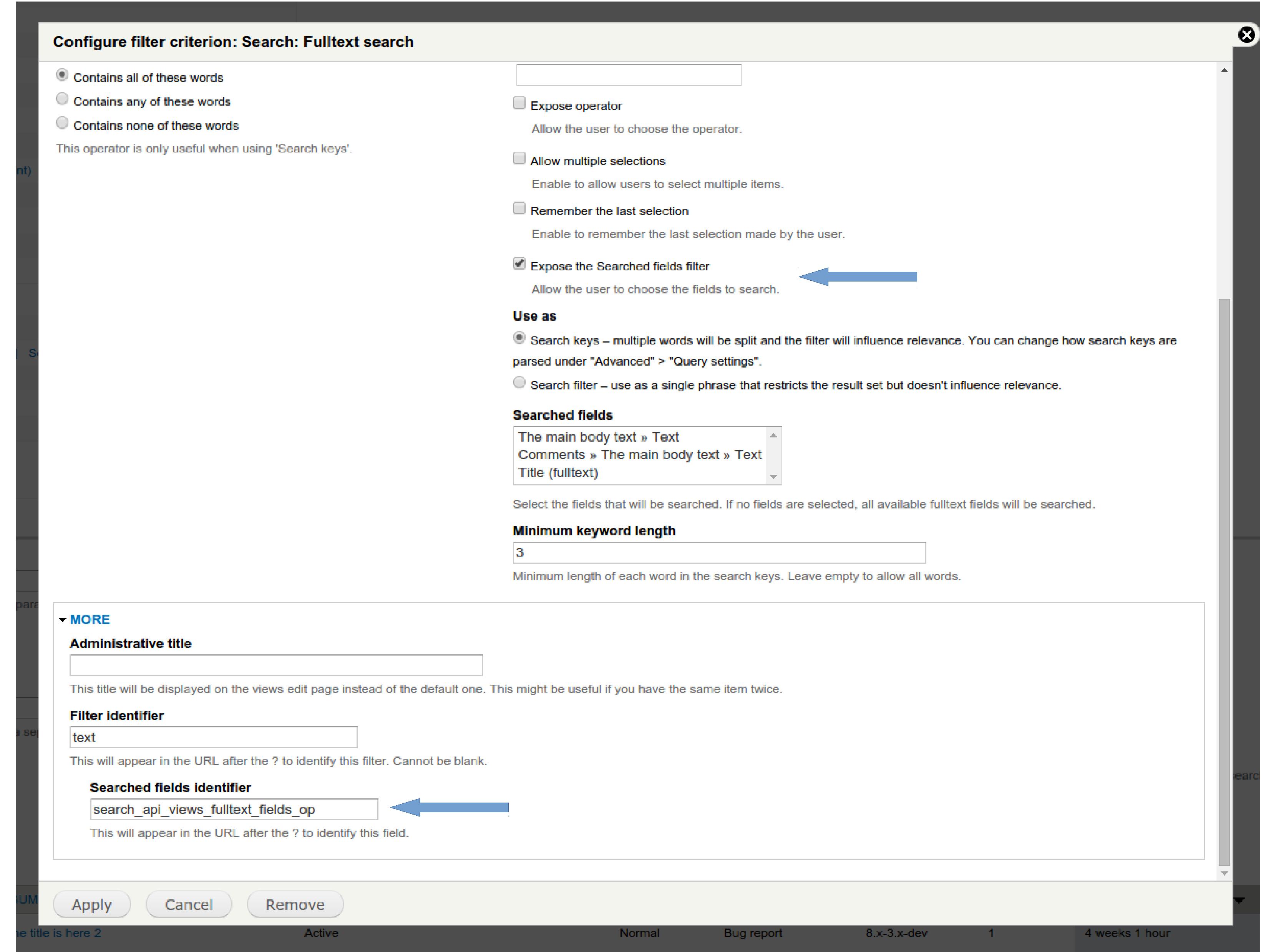 Add checkbox to limit issue search to title on d.o [#2226335] | Drupal.org