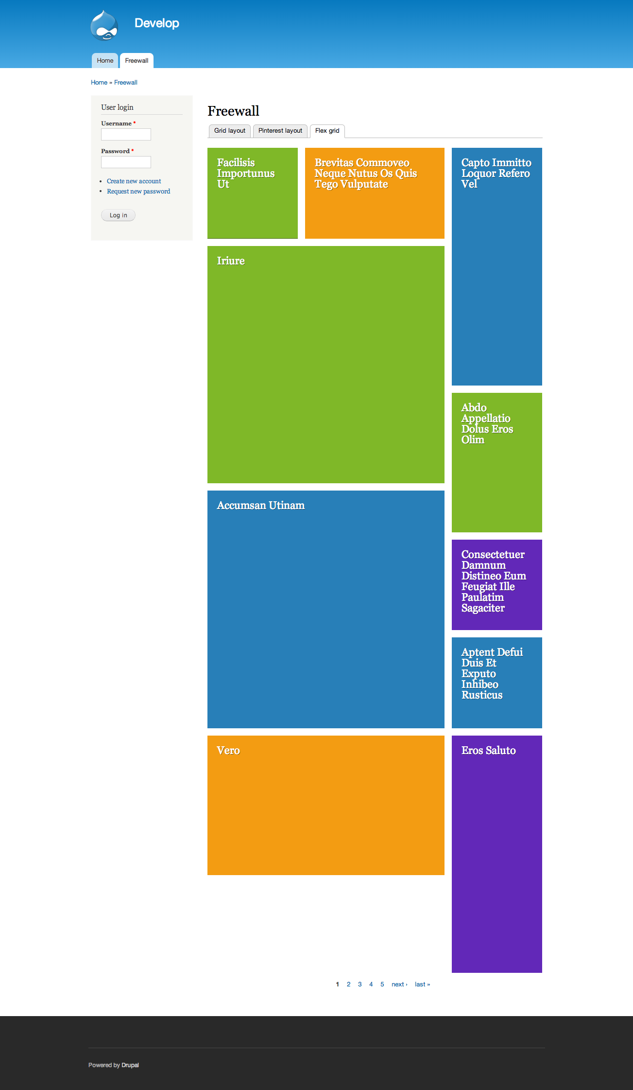 [D7] Freewall [#2213805] | Drupal.org