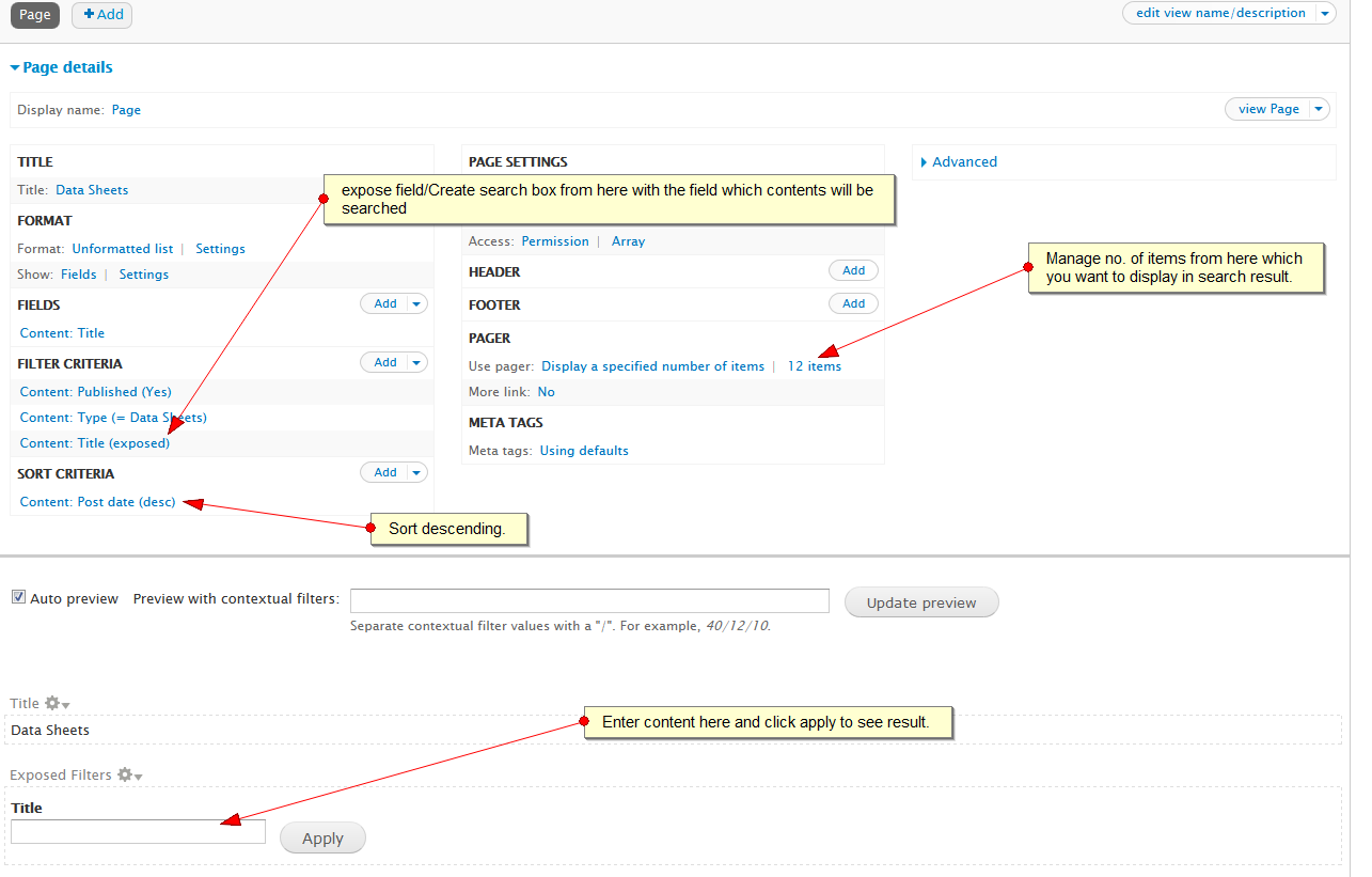 Sort descending and show only last x items of y found items [#2421129] | Drupal.org