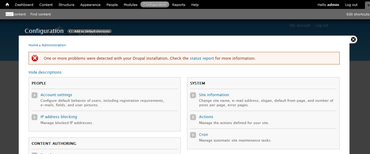 Toolbar disappears when a shortcut is added/removed inside the overlay [#1005896] | Drupal.org