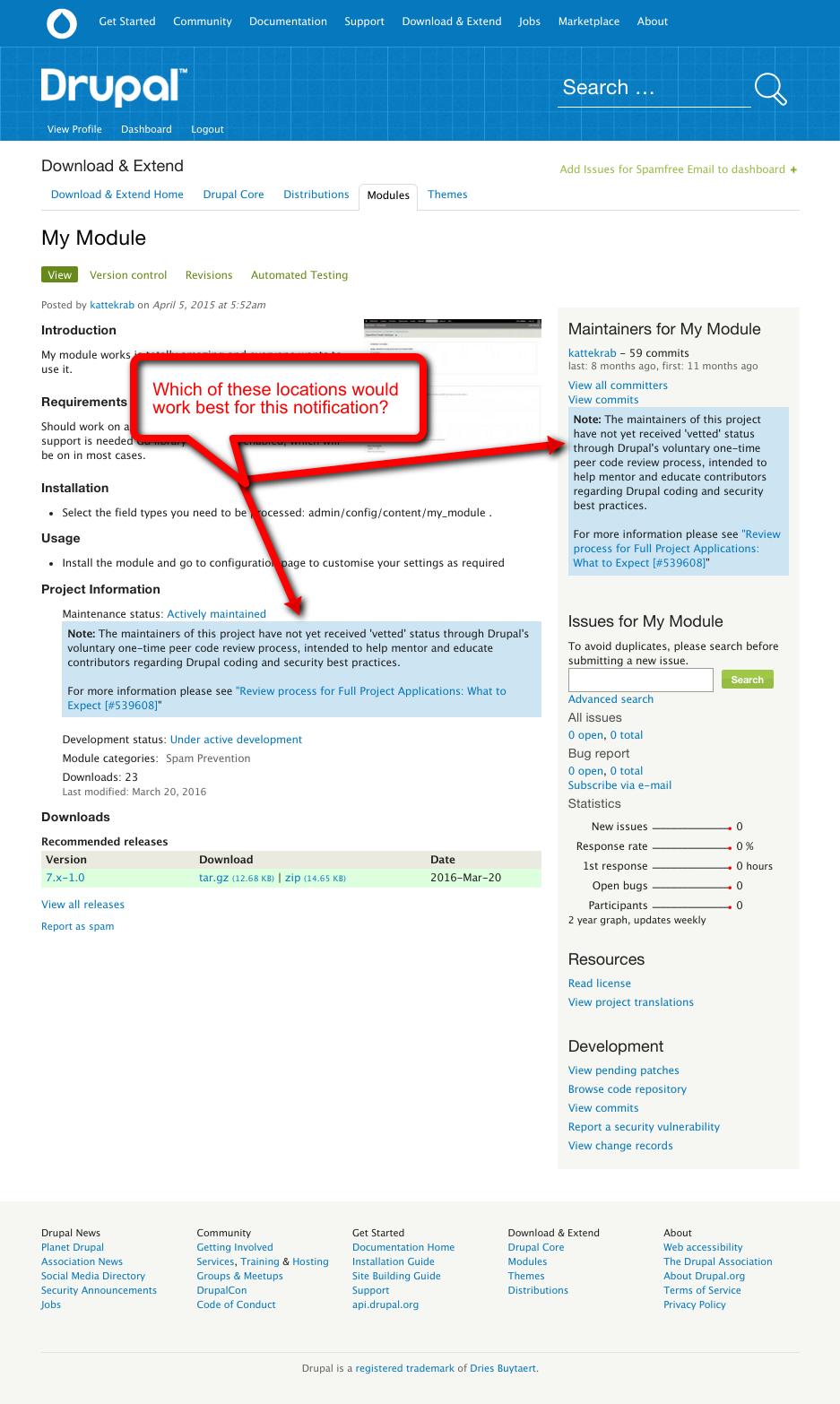 Draft text for security advisory coverage messages [#2035277] | Drupal.org