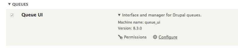 Add Configure link to Module. [#2871084] | Drupal.org