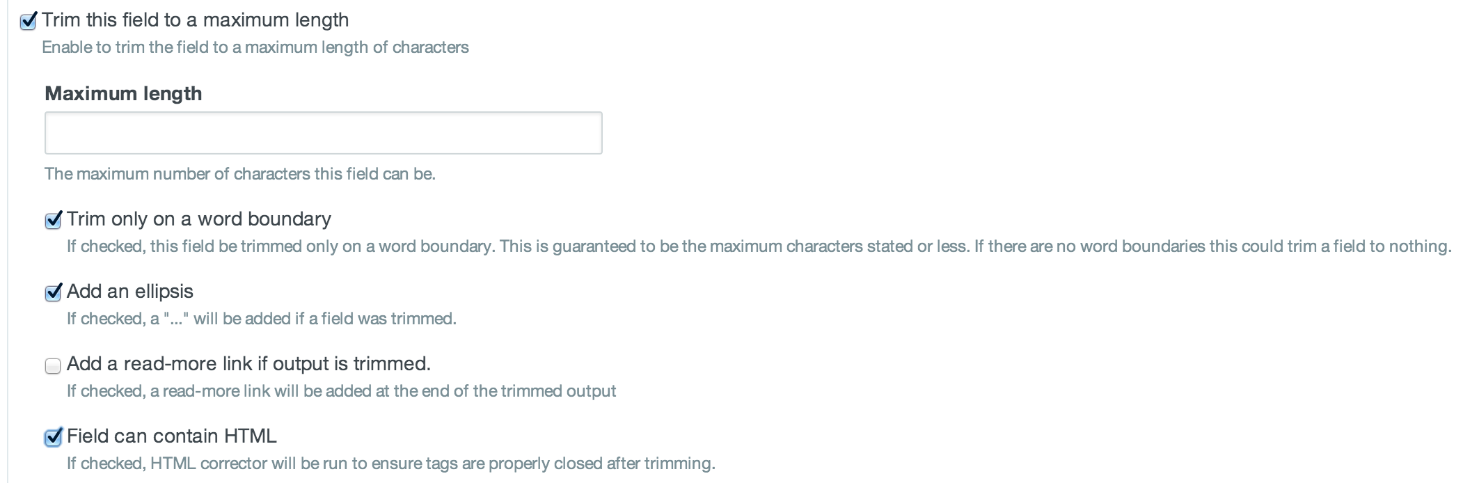 Add a way to truncate HTML strings without counting or damaging HTML ...