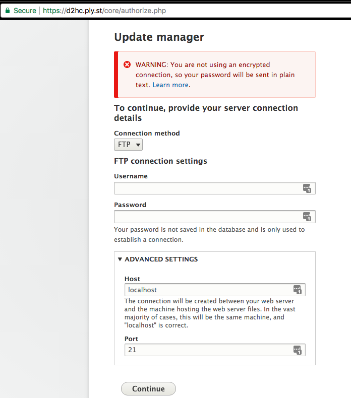 Unable to Install new module from /admin/modules/install [#2943797 ...