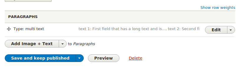 Improve Paragraph collapsed/closed summary [#2738715] | Drupal.org